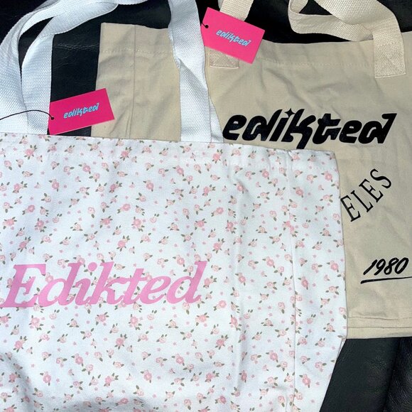 Edikted | Bags | Limited Edition Edikted Nyc Pop Up Tote Edikted Los ...